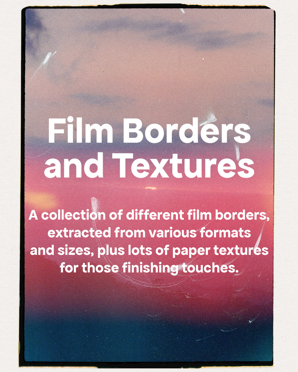 Film Borders and Textures – Grainmaker